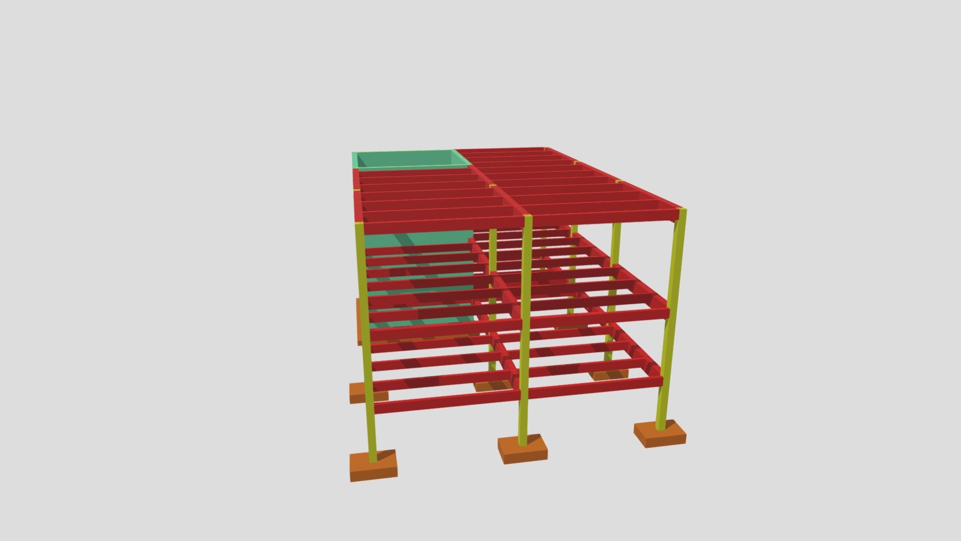 Concrete Project - 3D View - {3D} - Download Free 3D model by Emmanuel ...