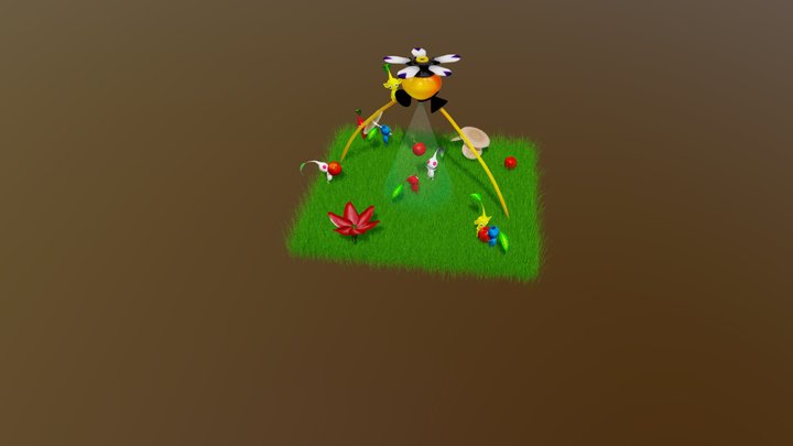 Pikmin3d 3D models - Sketchfab