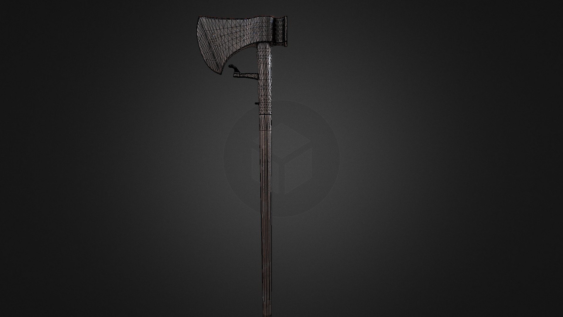 Medieval Ottoman Axe - 3D model by Léonard Mondon (@mondonleonard ...