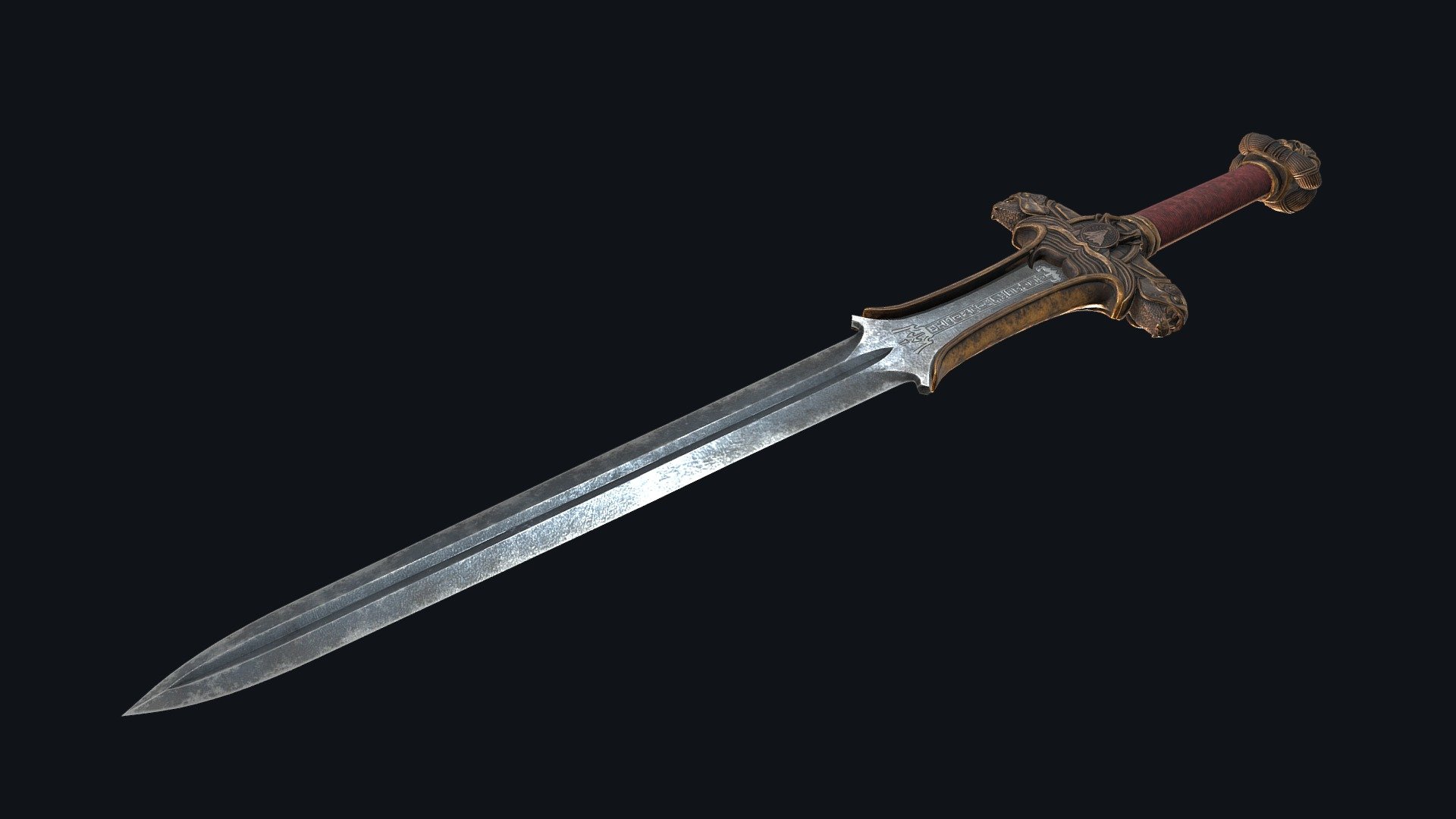 Skull Splitter - 3D model by dreamfyre (@dreamfyre3d) [ff2018b] - Sketchfab