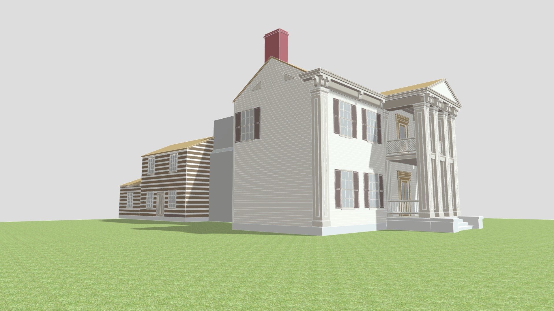 Sunnyside Early History Model - 3D model by SARL [ff20635] - Sketchfab