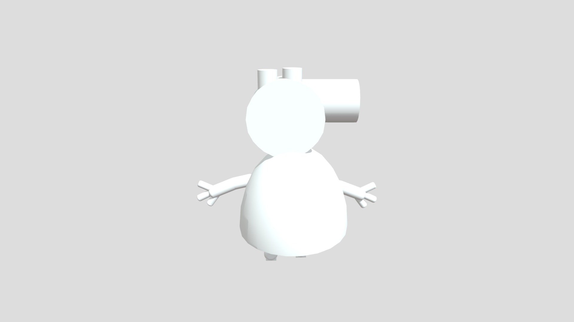 Peppa Pig Made In Roblox Studio - Download Free 3D model by Deldot ...