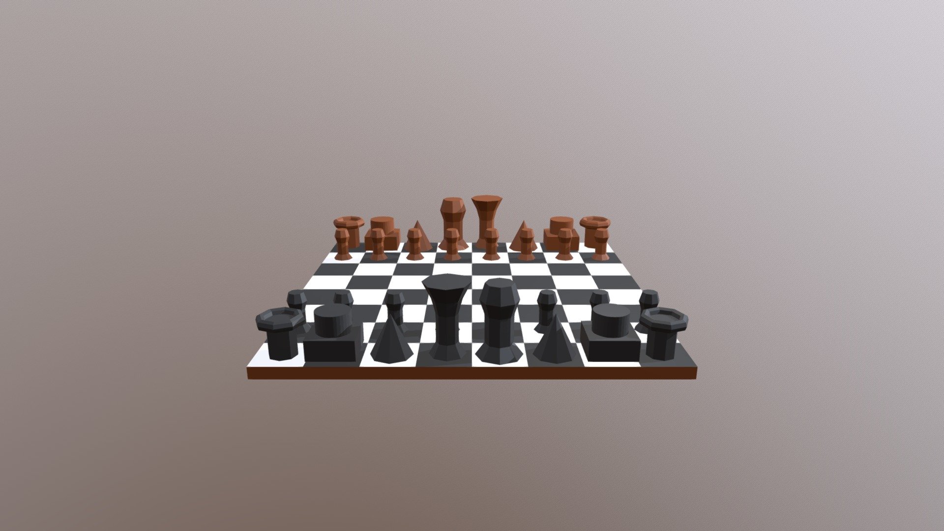 Scacchiera con scacchi - 3D model by prof.minaudo [ff22f6d] - Sketchfab