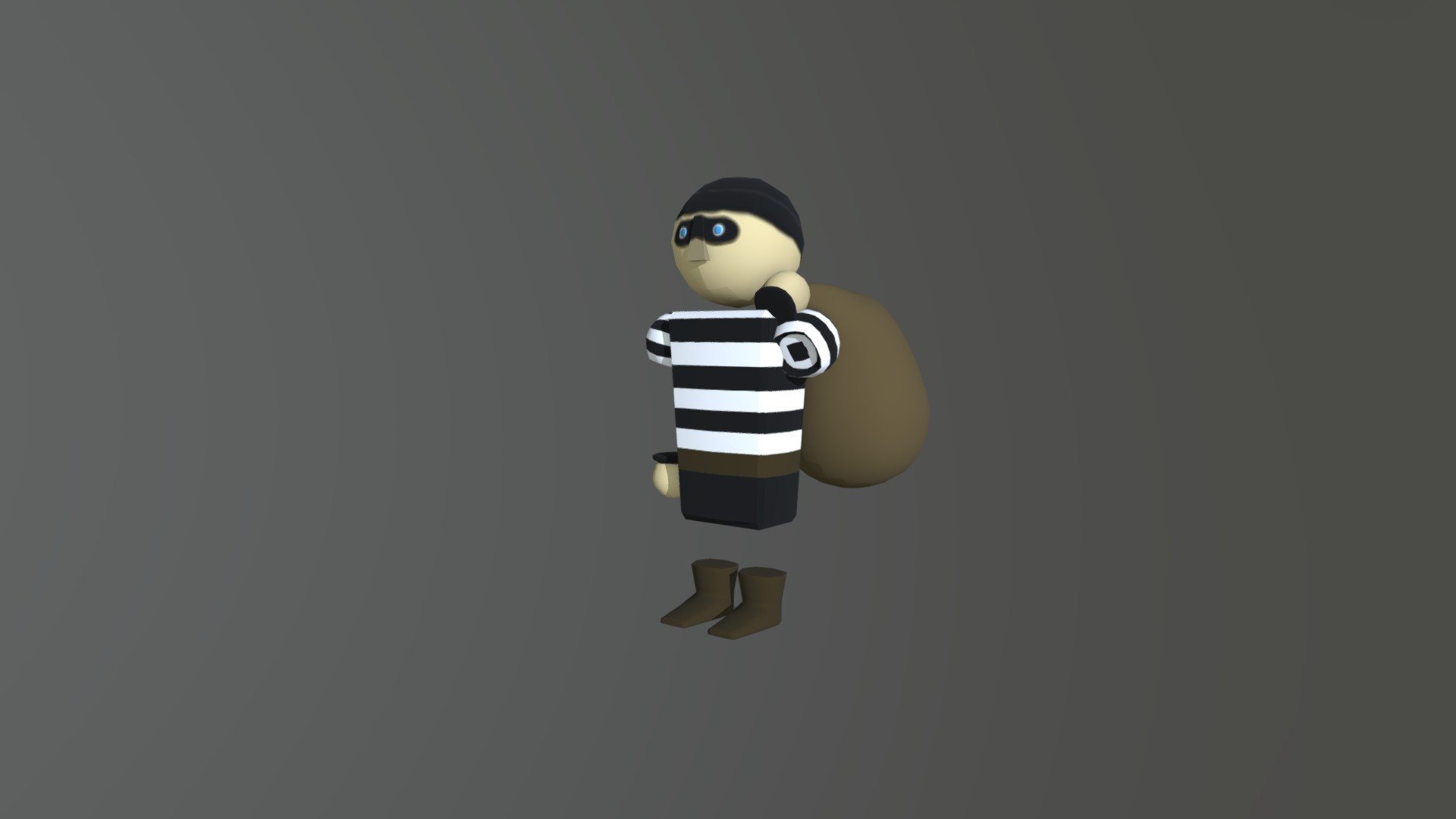 Robber Man - 3D model by Chad Green (@WhimzE) [ff23ffc] - Sketchfab