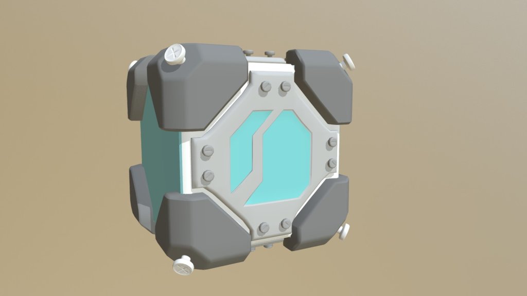 Scifi Crate Geo - 3D model by SerjBerj [ff24429] - Sketchfab