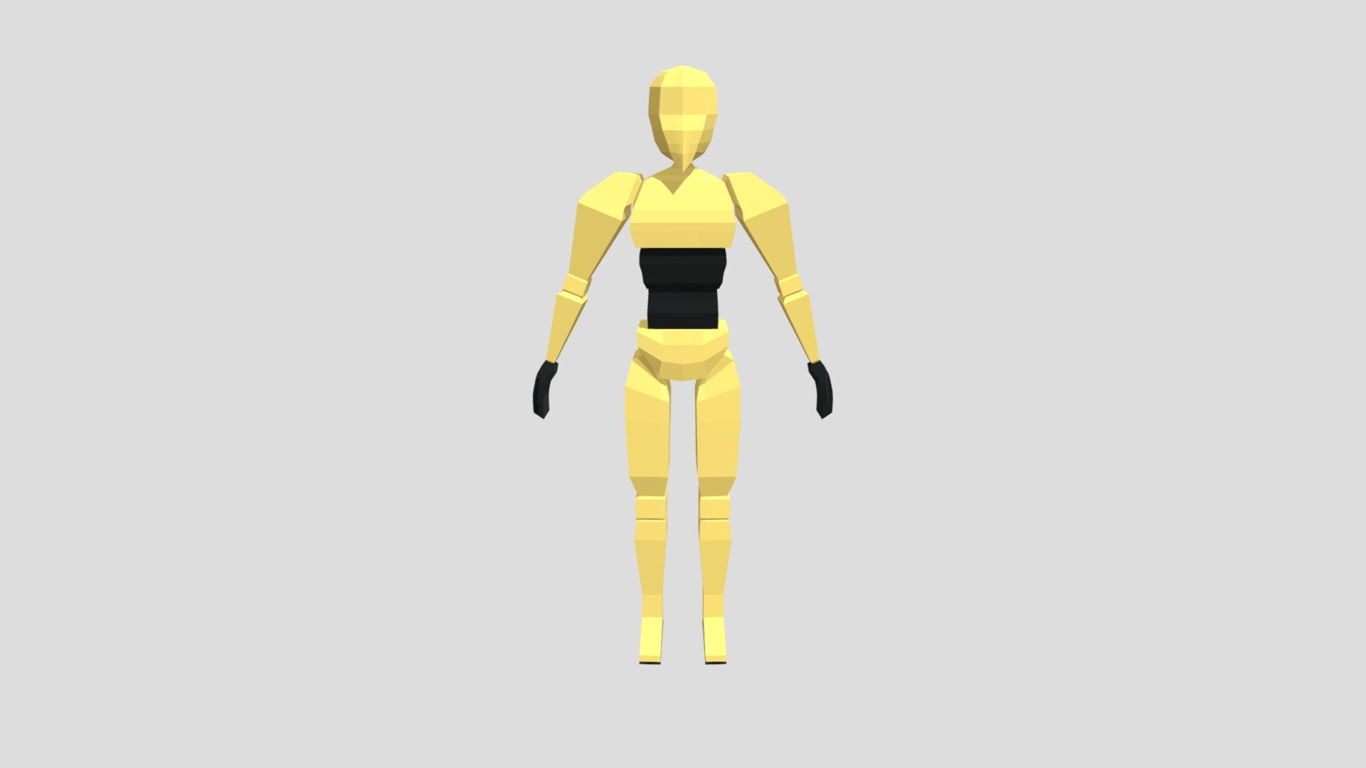 Low Poly Dummy - Download Free 3D model by Beanie33 (@Beaine33 ...