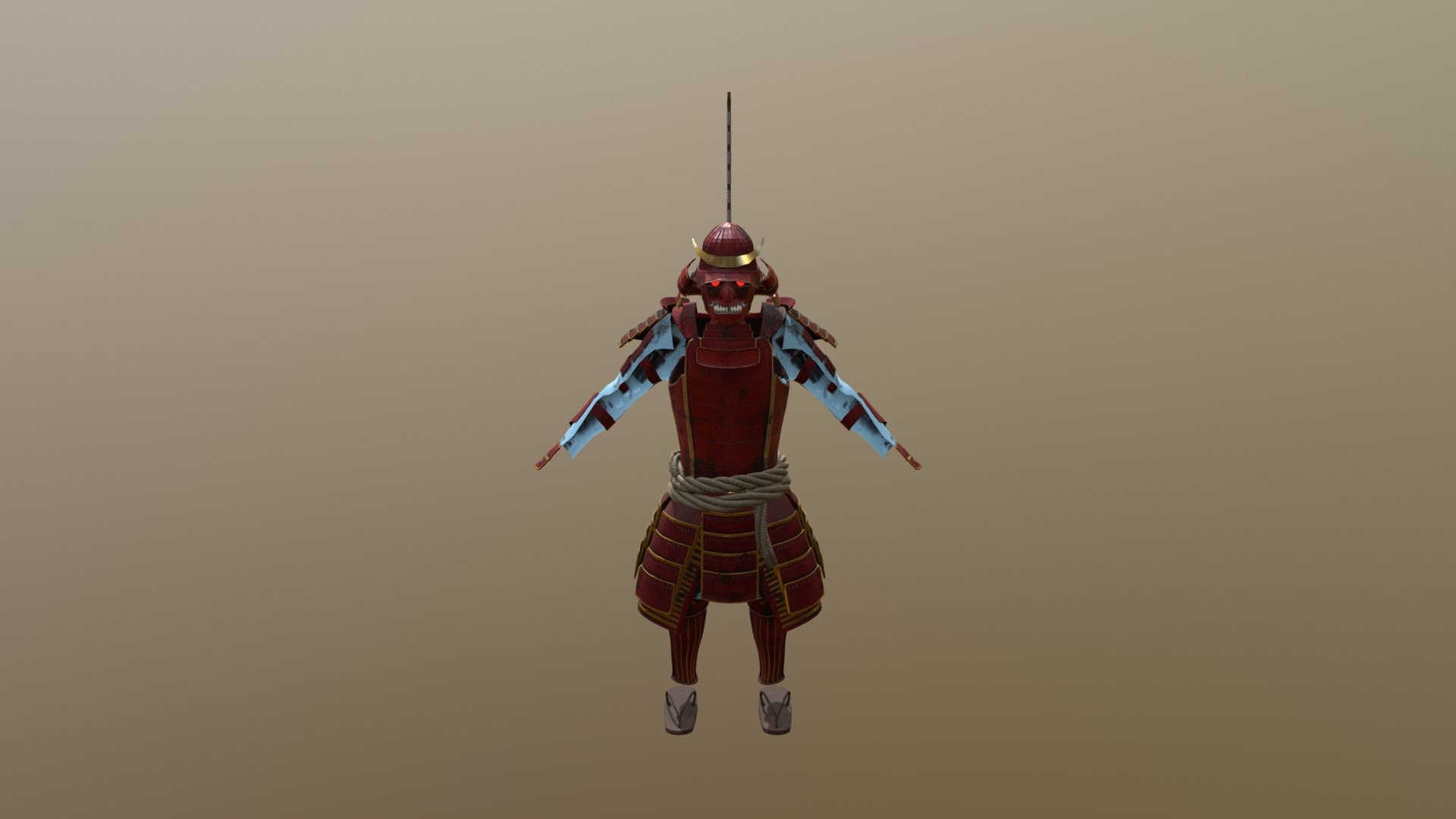 Samurai - 3D model by AgedSollarUni [ff27866] - Sketchfab