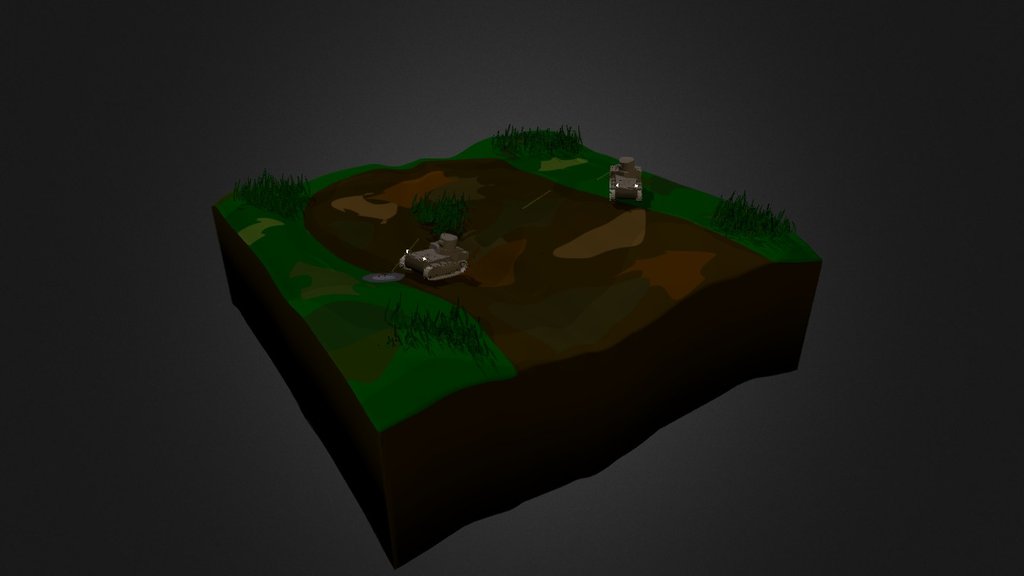 T1 Cunningham battle - 3D model by overlordprotocol [ff27886] - Sketchfab