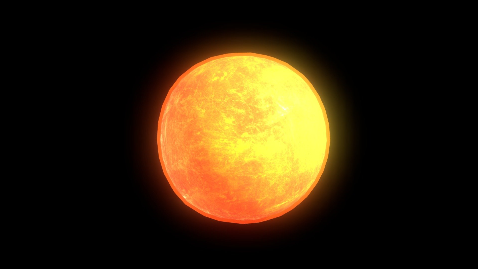 Sun - Download Free 3D model by Bryan Villaseca (@BryanVillaseca ...
