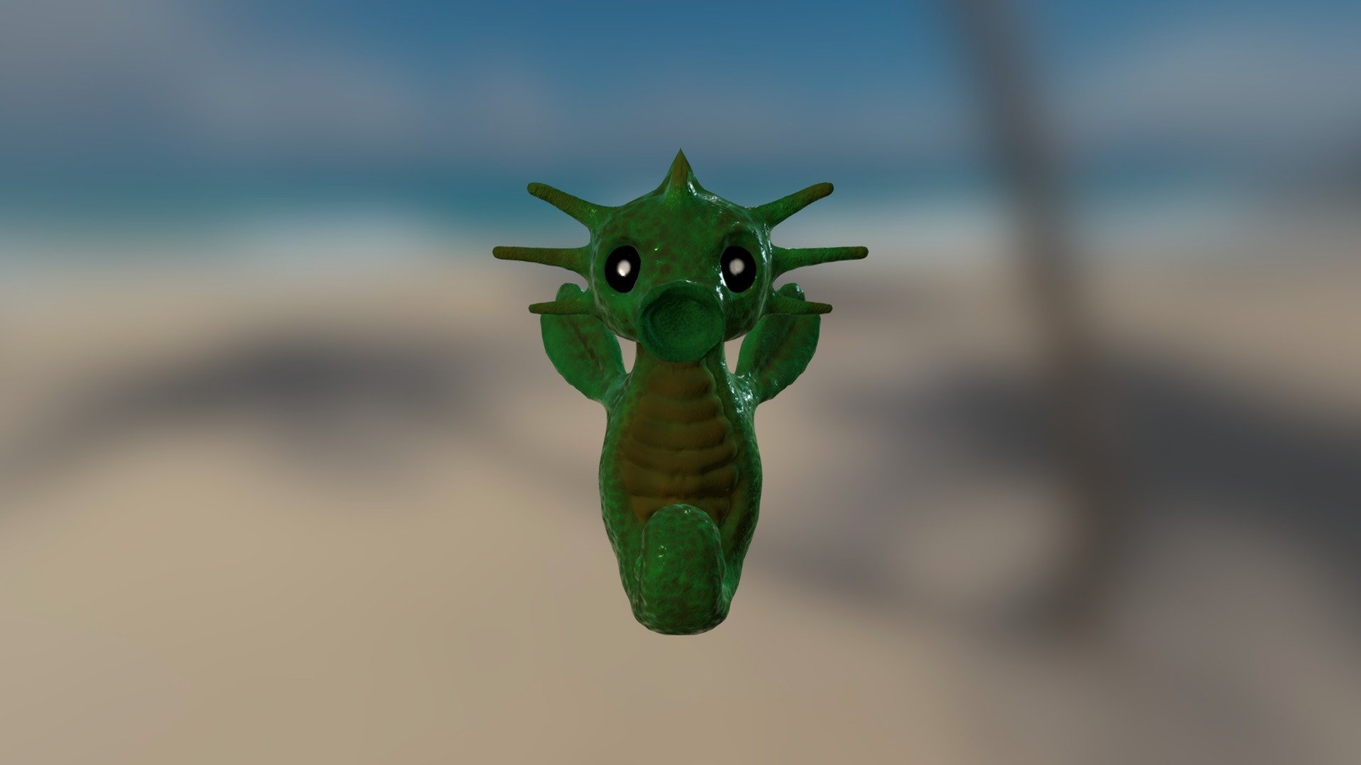 Pokemon-like water creature - Download Free 3D model by Radi84 [ff2831b ...