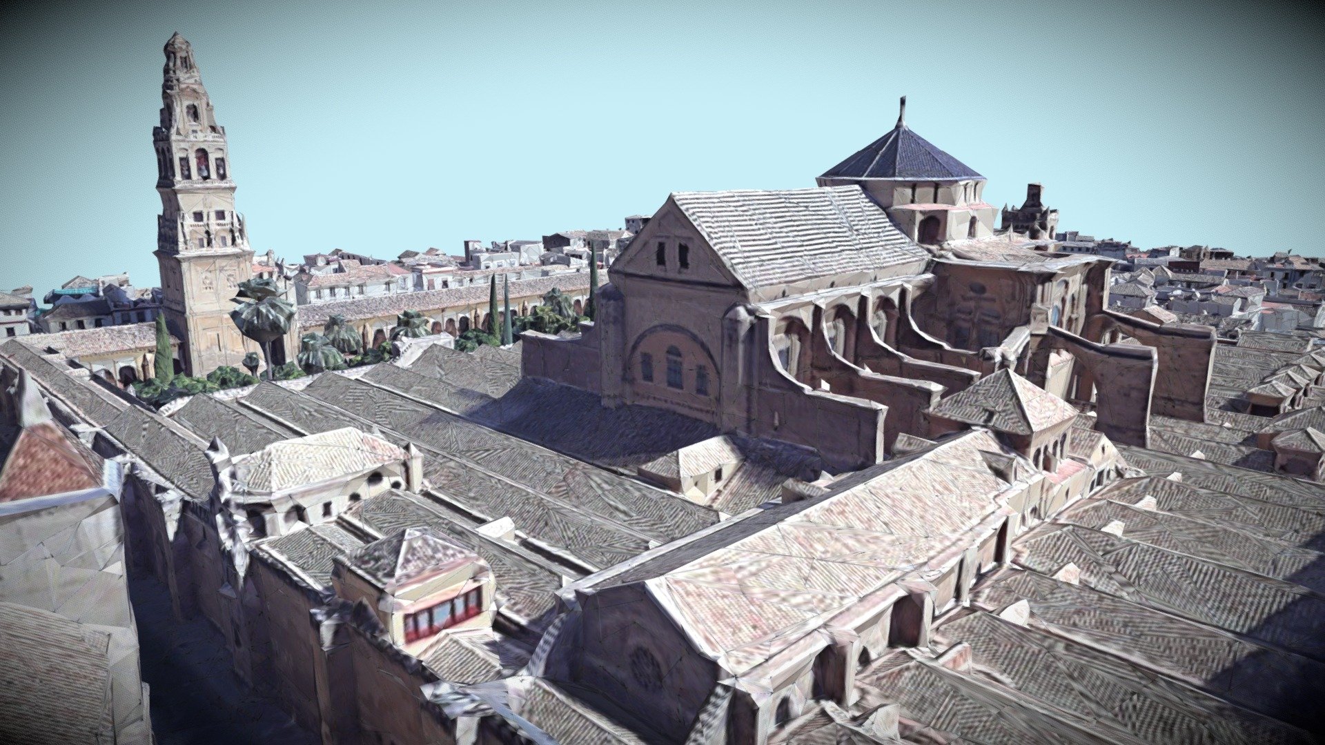 Mosque-Cathedral of Cordoba, Andalusia, Spain - Download Free 3D model ...