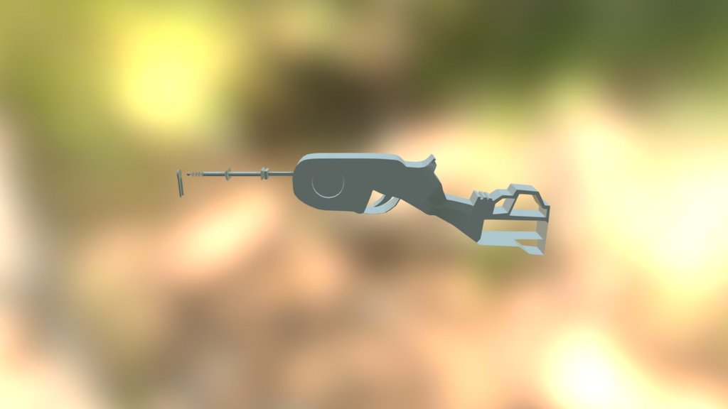 LASER GUN 1 0 - Download Free 3D model by mpages1 [ff2d228] - Sketchfab
