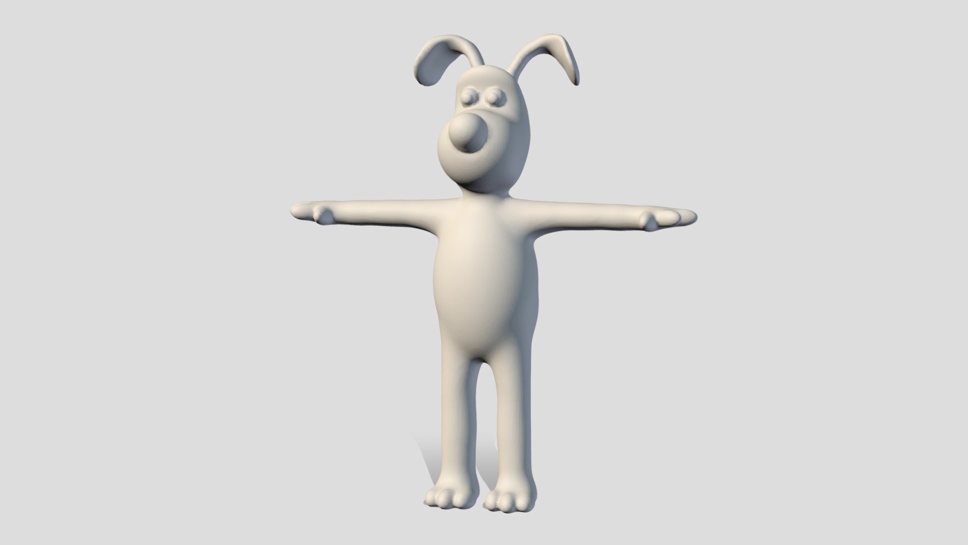 Gromit Base Mesh - Projeto V - 3D model by Guilherme Lima (@guit0 ...