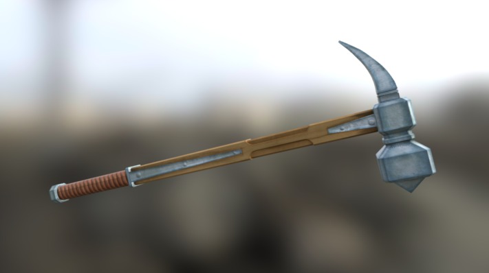 Ezio's Hammer - 3D model by Ragged Jack Scarlet (@RockyCoppersmith ...