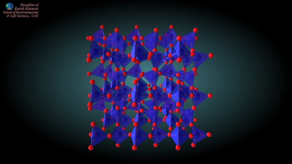 Cristobalite - 3D model by Earth Sciences, University of Newcastle ...
