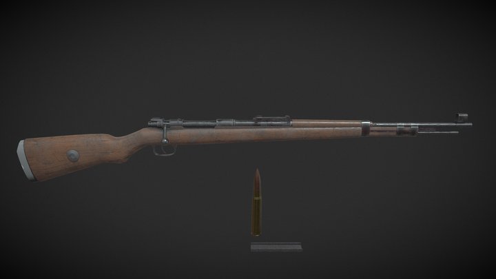 Kar98k 3D models - Sketchfab