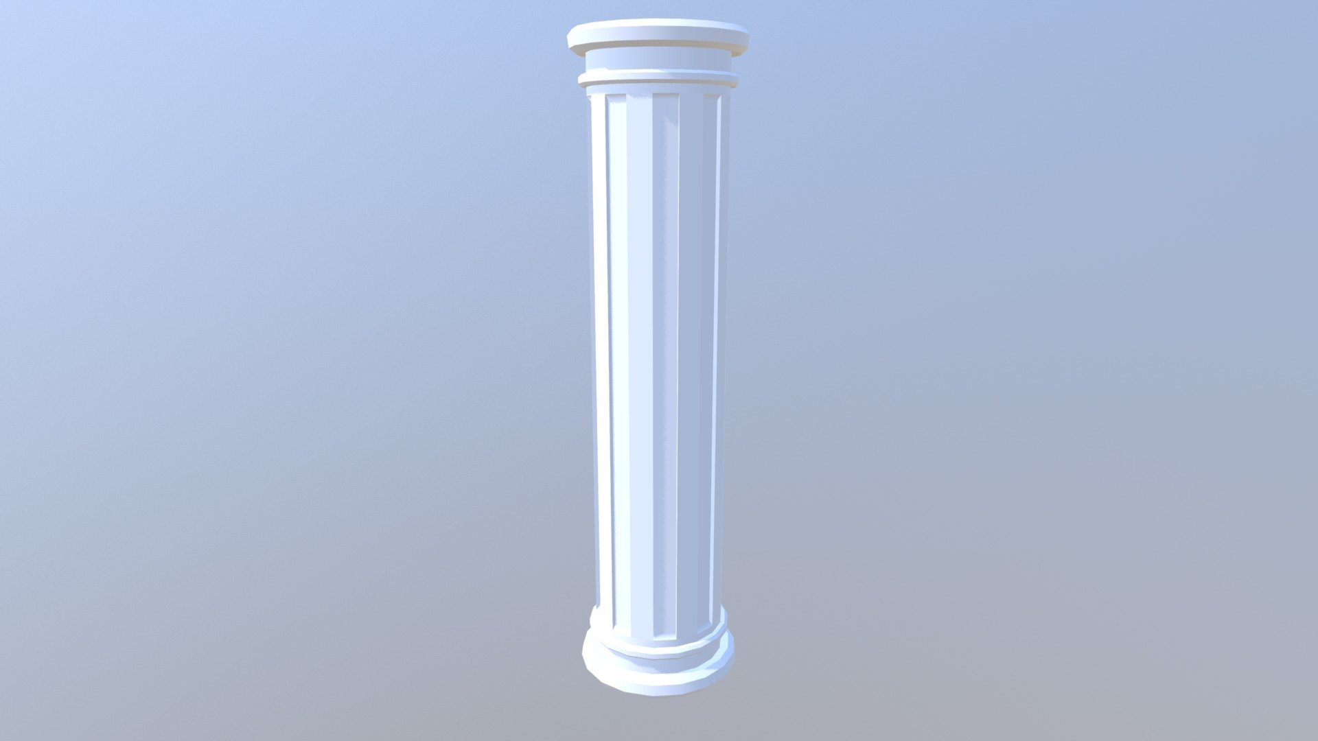 Greek Column Basic V1 - 3D model by Bruno Meireles (@brunomeireles ...