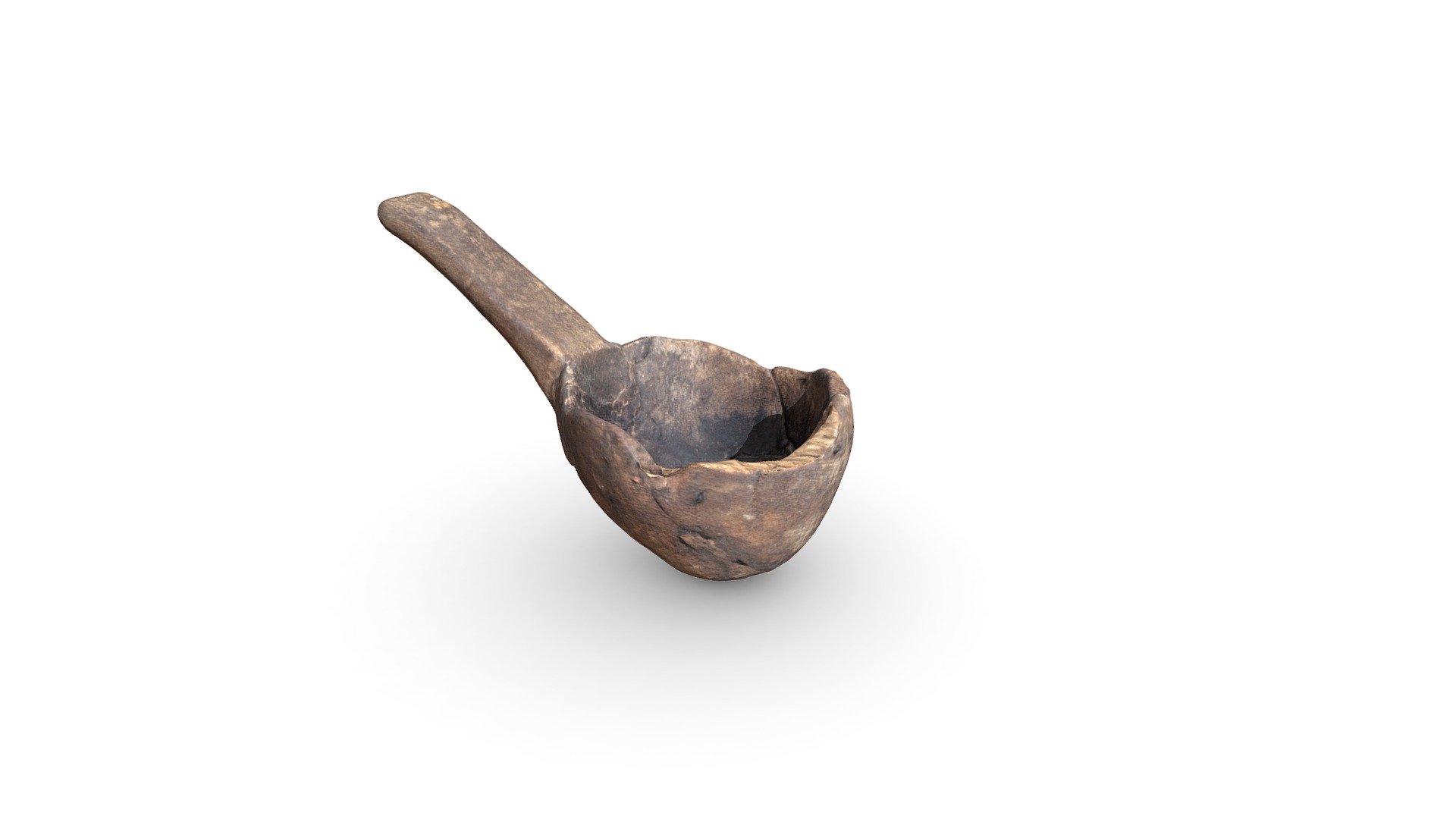 Ladle, wood, 12th and early 13th century. - 3D model by zvenyhorod ...
