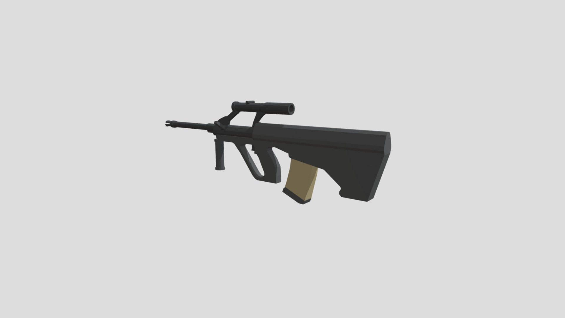 AUG Low Poly - Download Free 3D model by KangKung 557 (@kangkung_557 ...