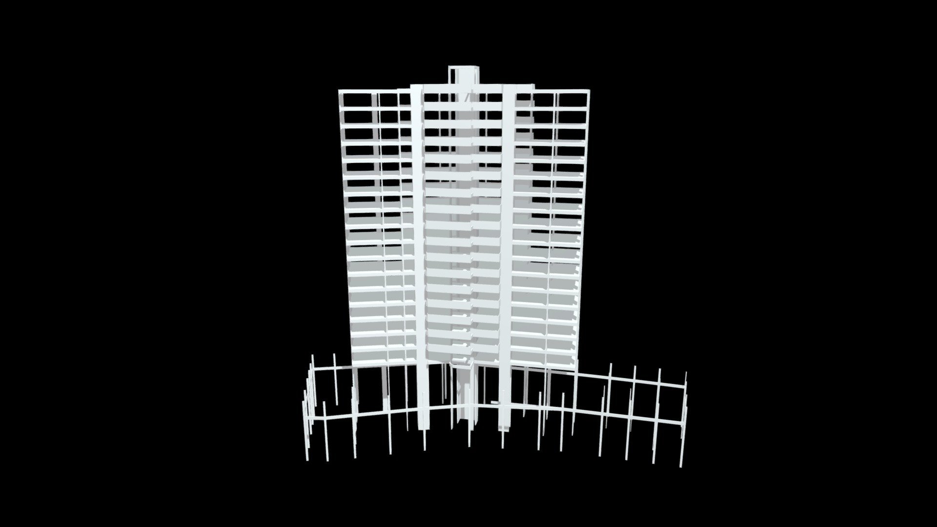 WING RESIDENCE - Download Free 3D model by mauriciocaberlon [ff337c7 ...