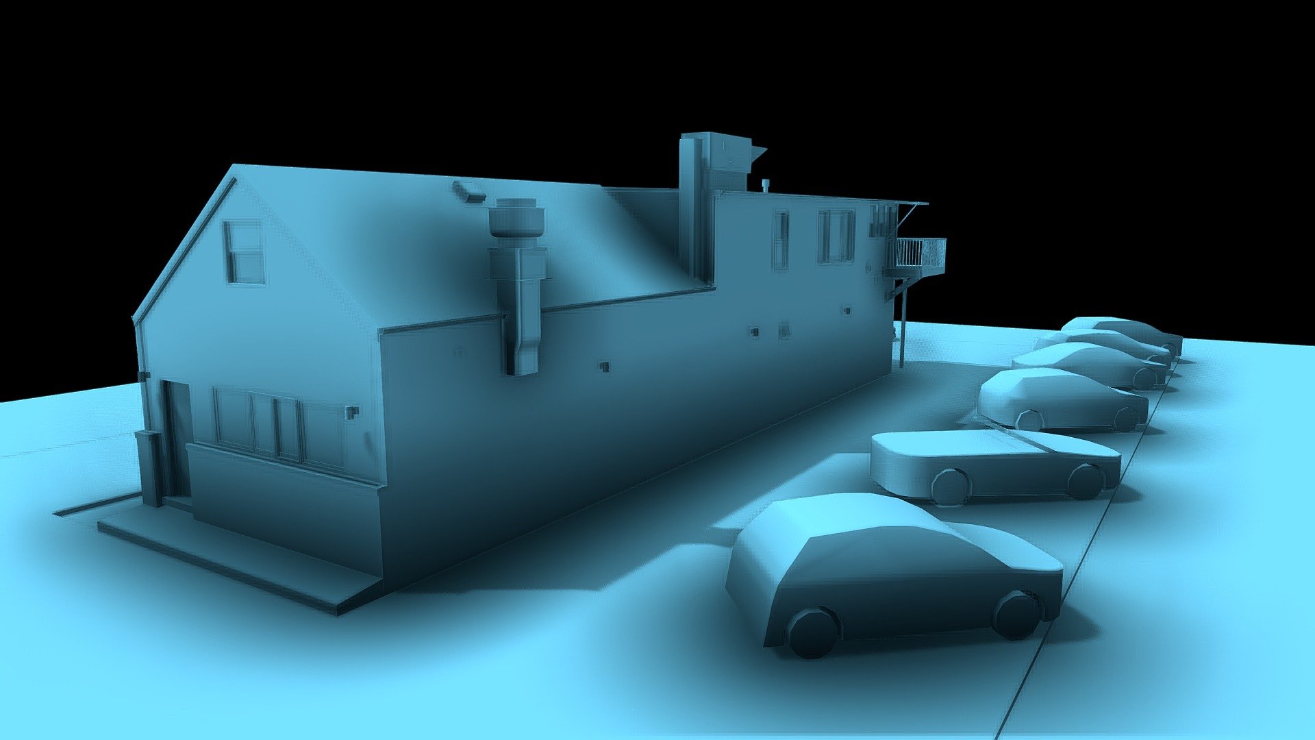 5635 - Taco Restaurant - 3D model by BLDG PROJECTS (@bldgproj) [ff34291 ...