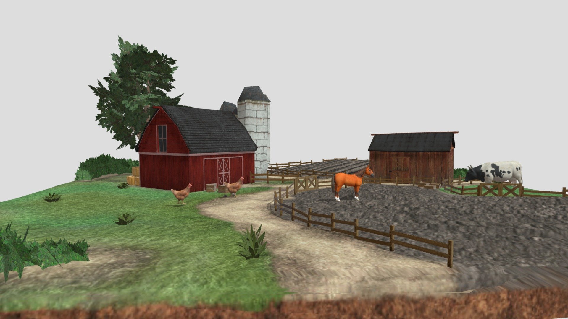 Nanda's Farm - 3D model by nandadewi2306 [ff36824] - Sketchfab