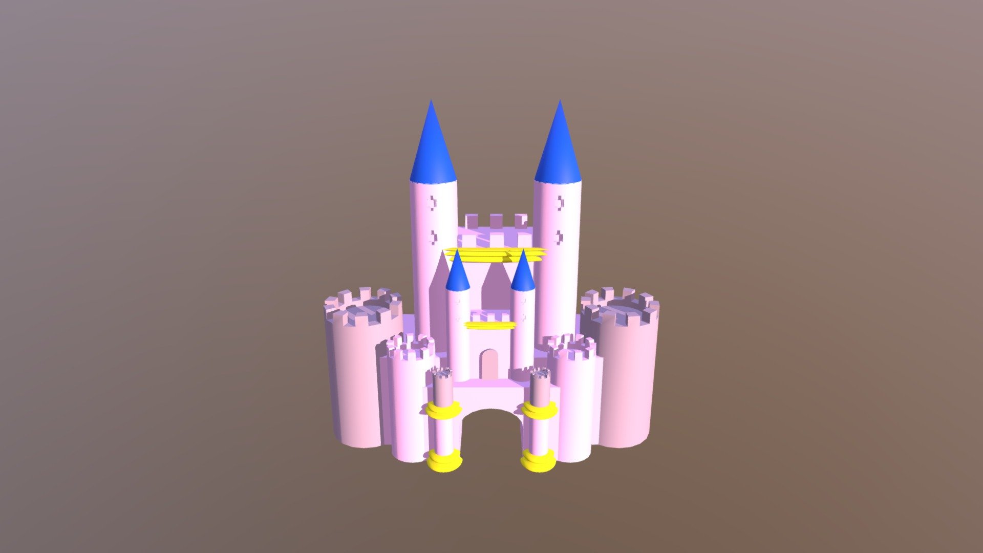CastleModel - 3D model by Vina Lacerna (@vlacerna) [ff38134] - Sketchfab