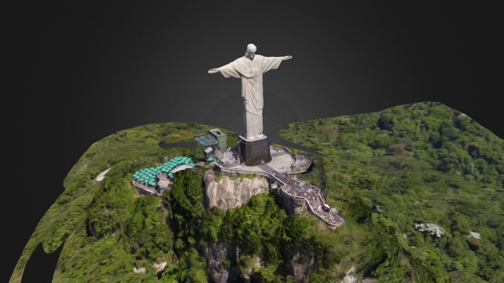 Christ The Redeemer In Rio De Janeiro - 3D model by mark.energy ...
