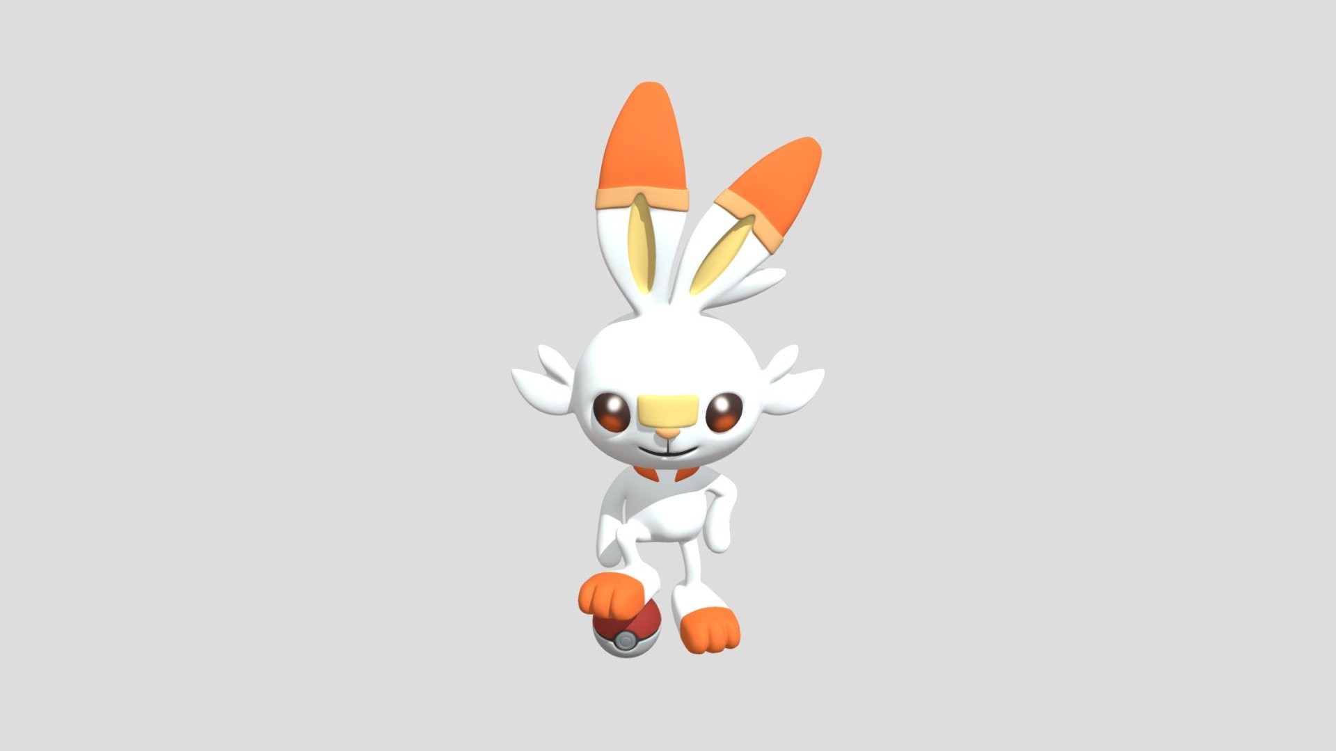 Scorbunny - 3D model by IgThiers (@igorthiersb) [ff398ef] - Sketchfab