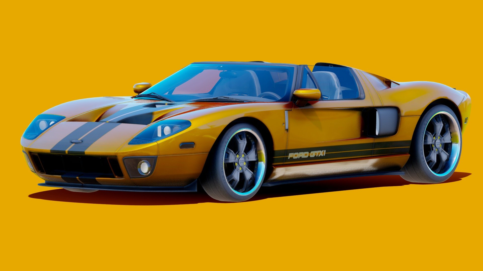 2005 | Ford GTX1 Roadster - Download Free 3D model by kevin (ケビン ...