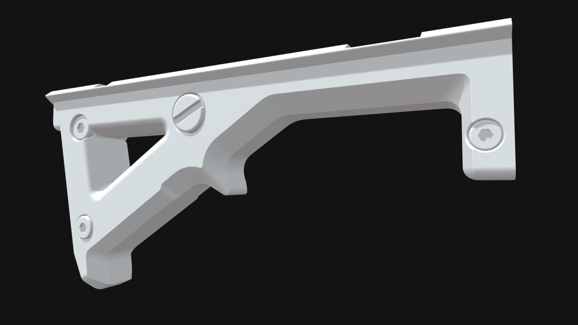 Angled Grip - Download Free 3D model by otosakanum2 (@dorbekdaw ...