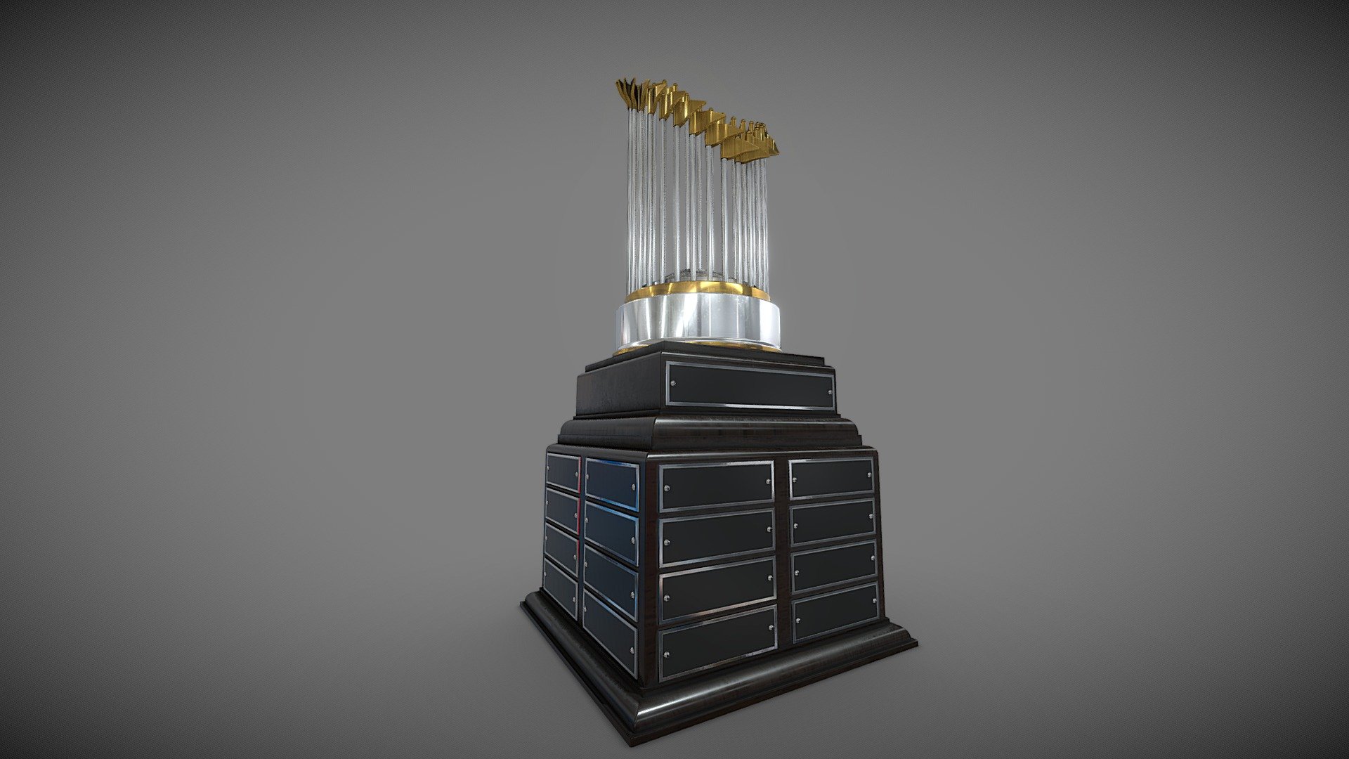 Baseball world cup trophy - 3D model by Pixel Swan (@Pixel-swan ...