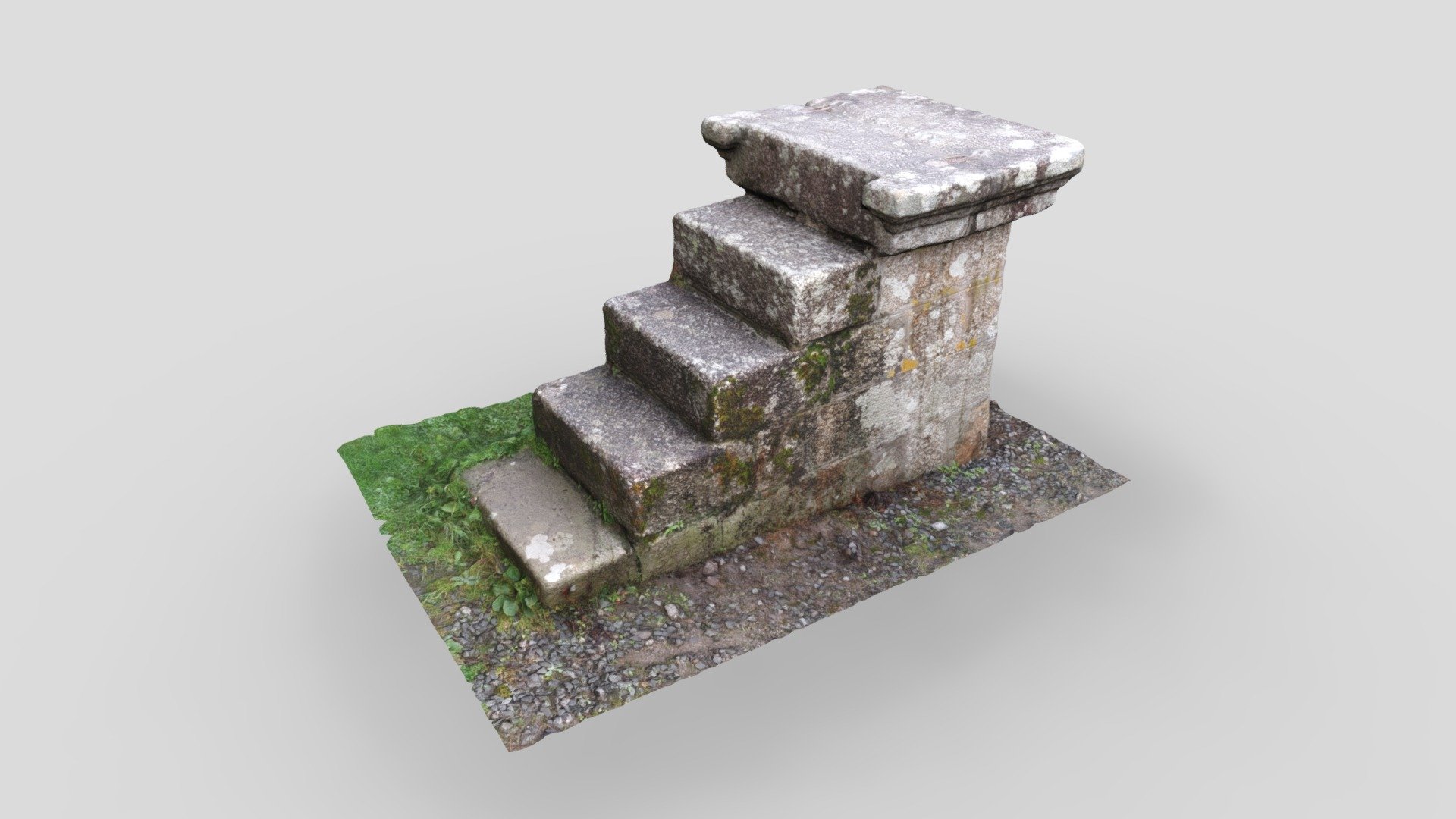 Mounting Block, Trelowarren, Cornwall - 3D model by Connor Motley ...