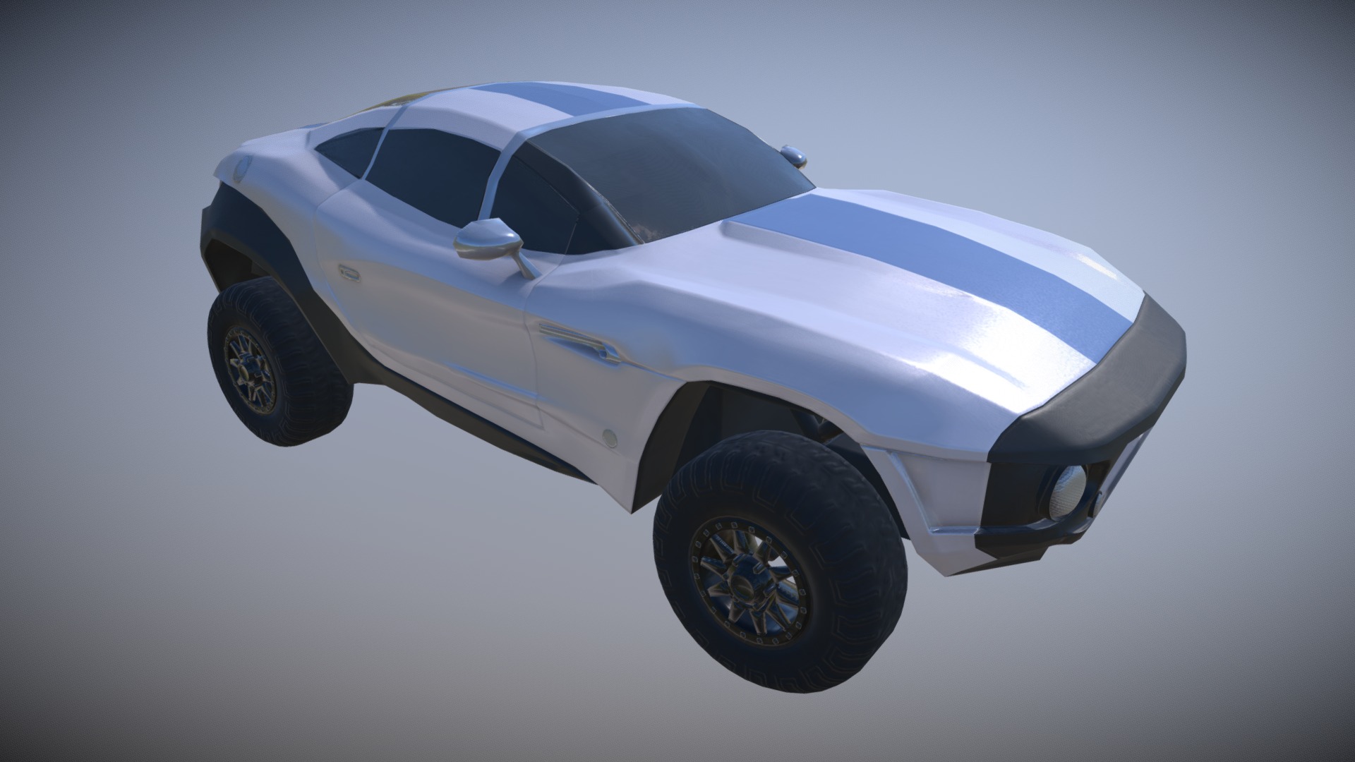 Rally Fighter Model - 3D model by David Rosario III (@dro2593) [ff4382c ...