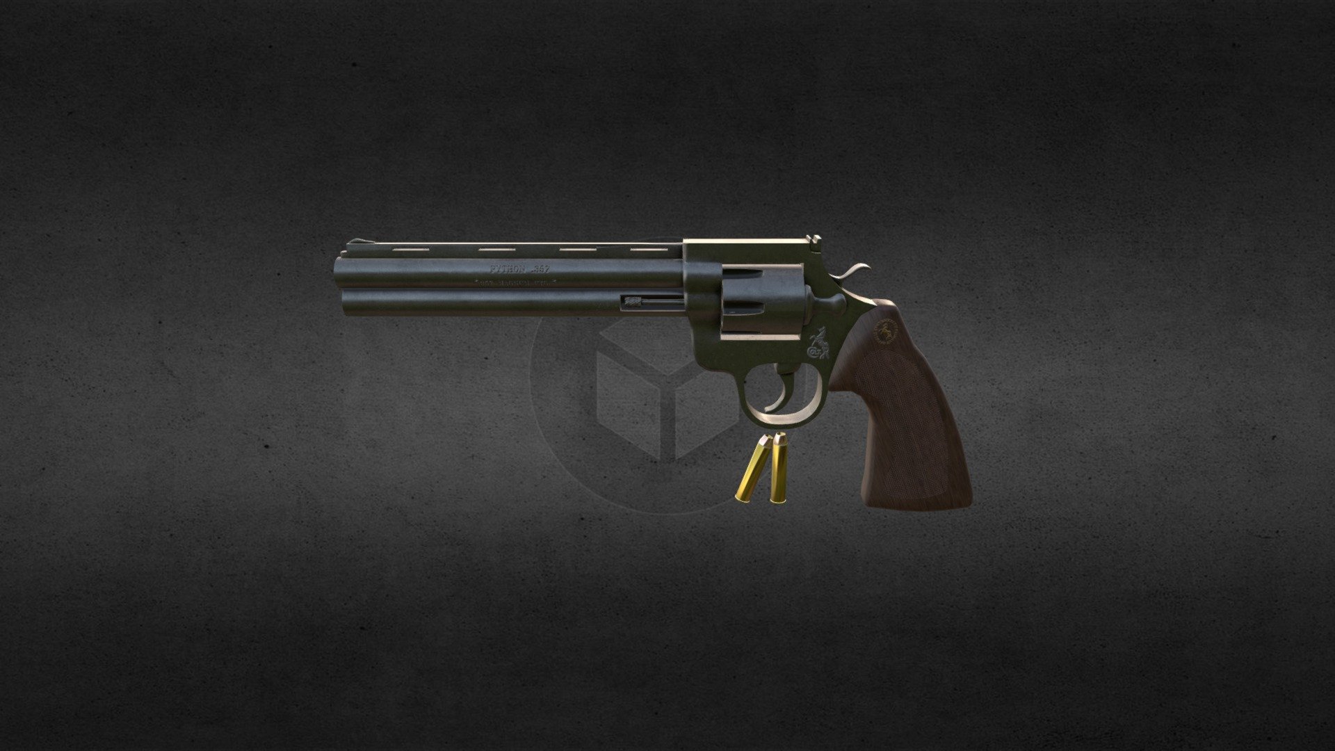 Colt_Python_357_Rework - 3D model by Danil.Karlinsky [ff43c94] - Sketchfab
