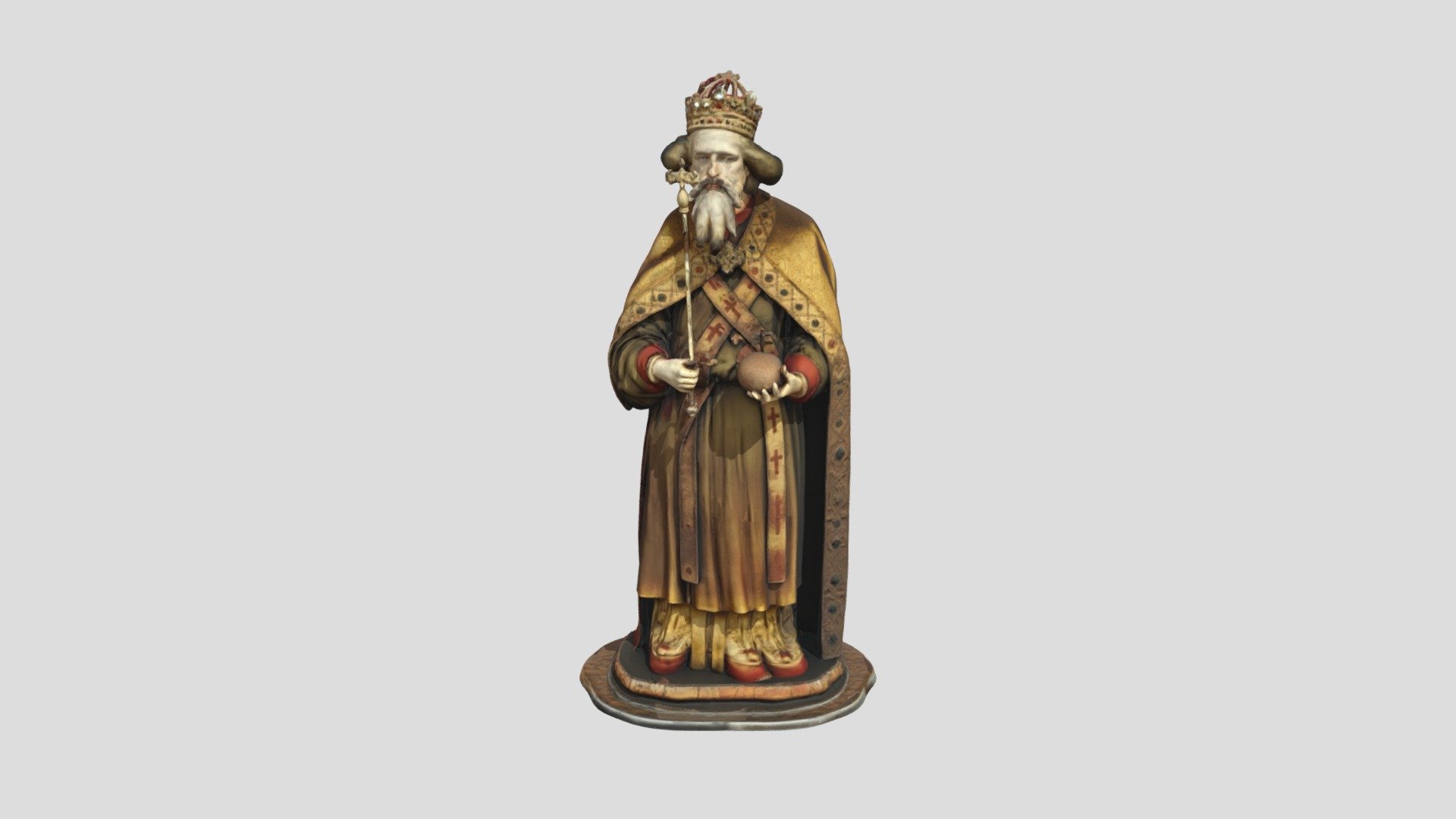 Sigismund of Luxembourg - 3D model by Dejepis z domu (@DejepisZdomu ...