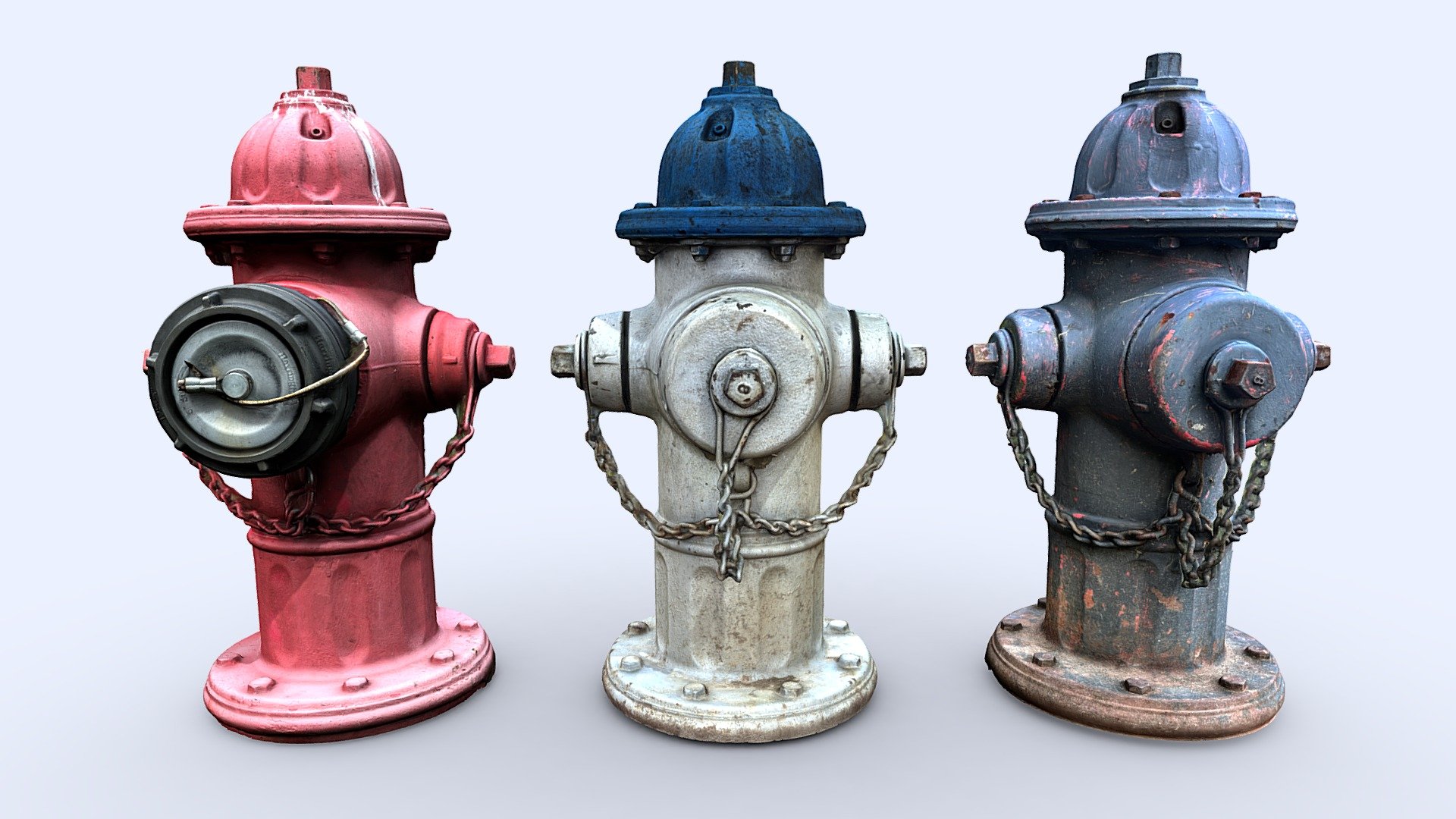 Fire Hydrants - Buy Royalty Free 3D model by Michael Camilo Saari ...