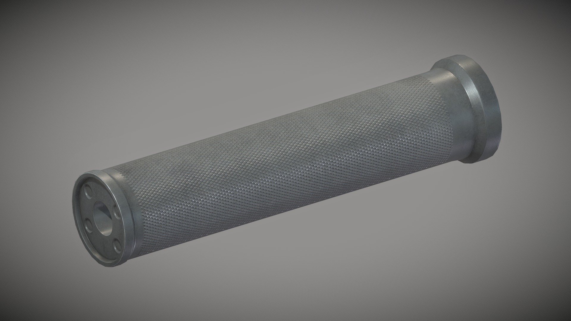 VSS K-31-L integrated suppressor - Download Free 3D model by HEAVY ...