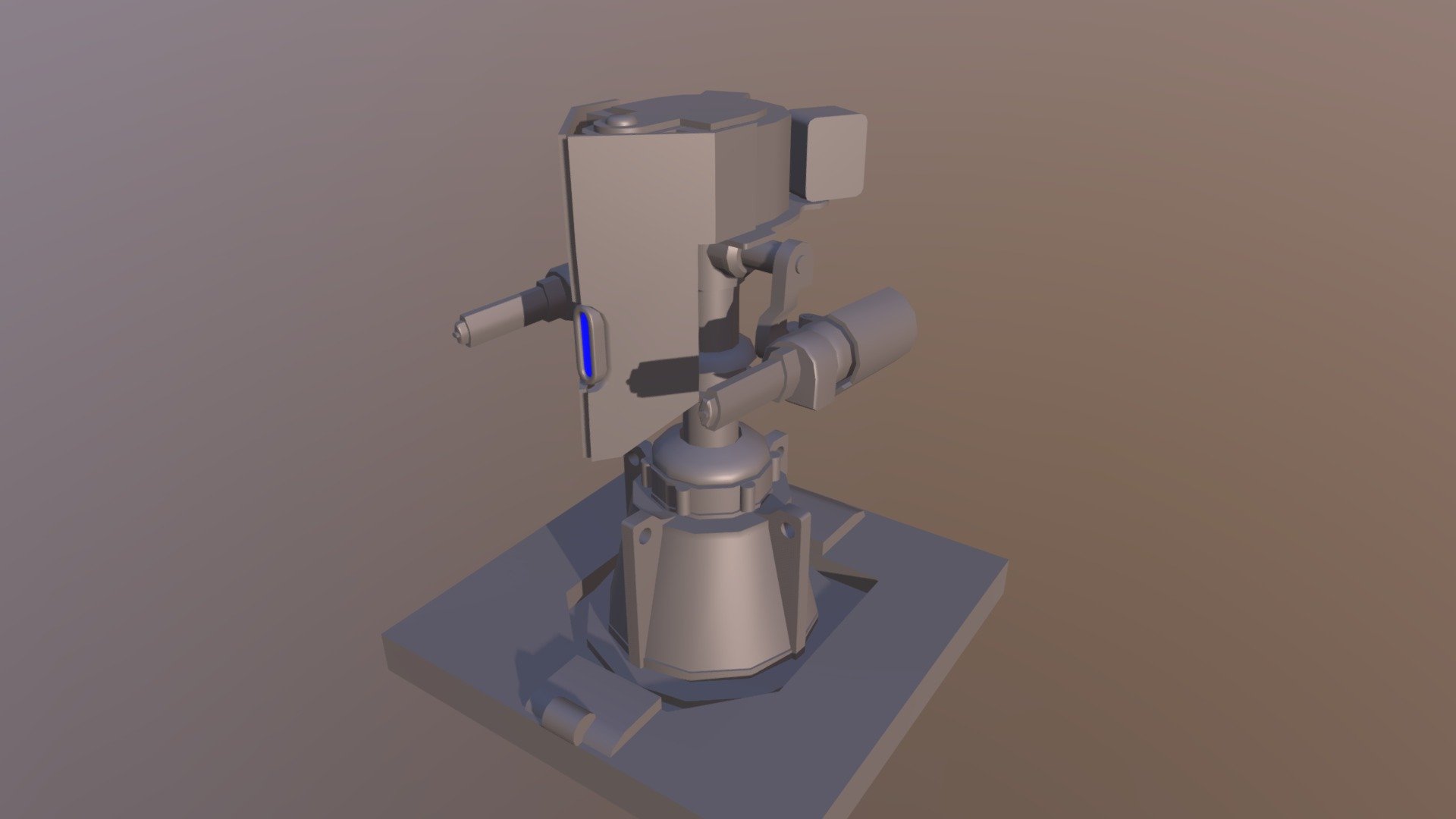Turret - Download Free 3D model by Lard [ff483cf] - Sketchfab