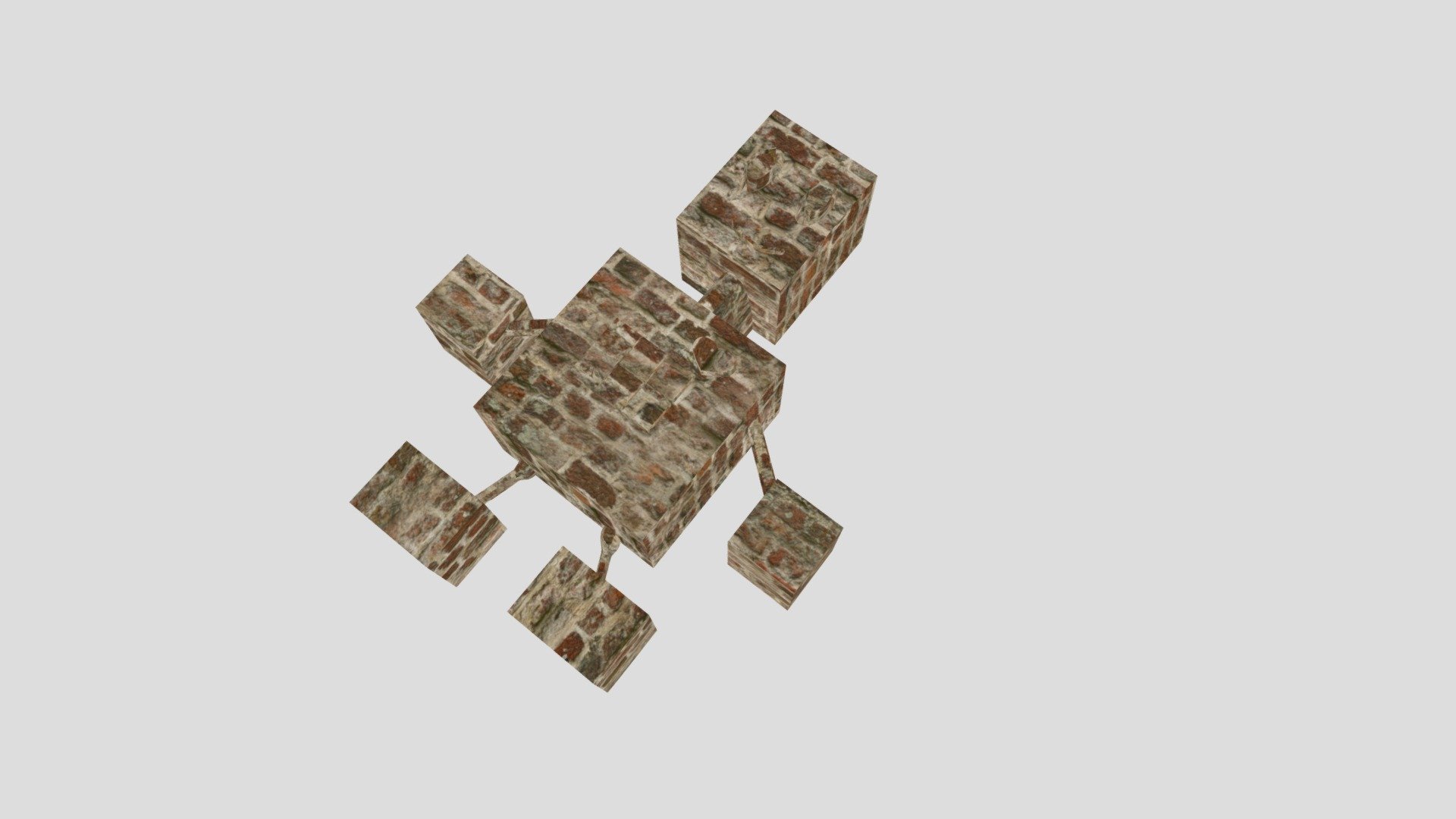 BrickMan Toy - 3D model by abigailek016 [ff49338] - Sketchfab