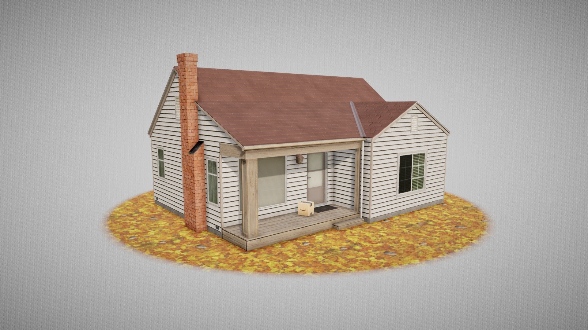 House - 3D model by Ekaterina (@kattynote) [ff49864] - Sketchfab