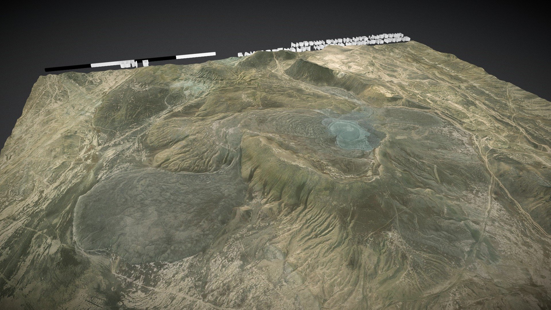 Mud volcano west of Baku, Azerbaijan (x2) - Download Free 3D model by ...