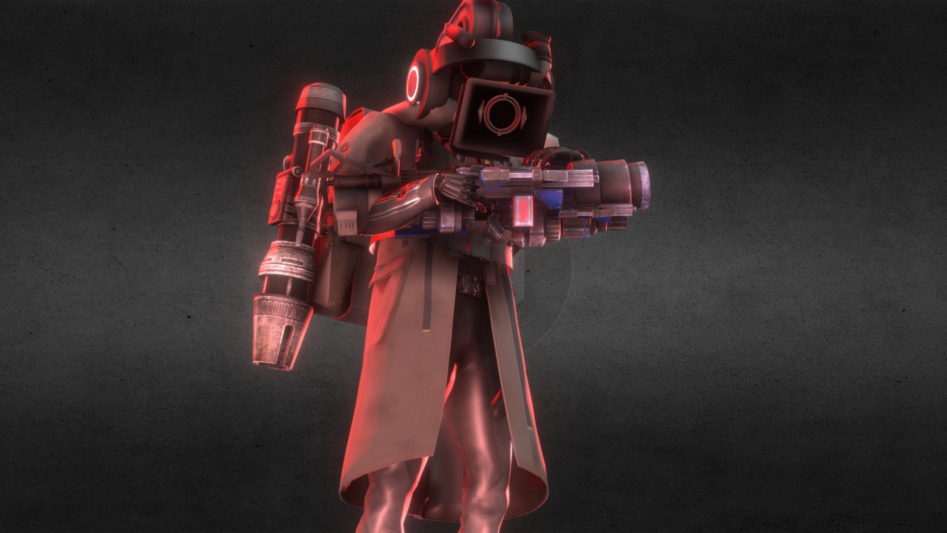 Reinforcment Large Cameraman RIG IK - Download Free 3D model by ...