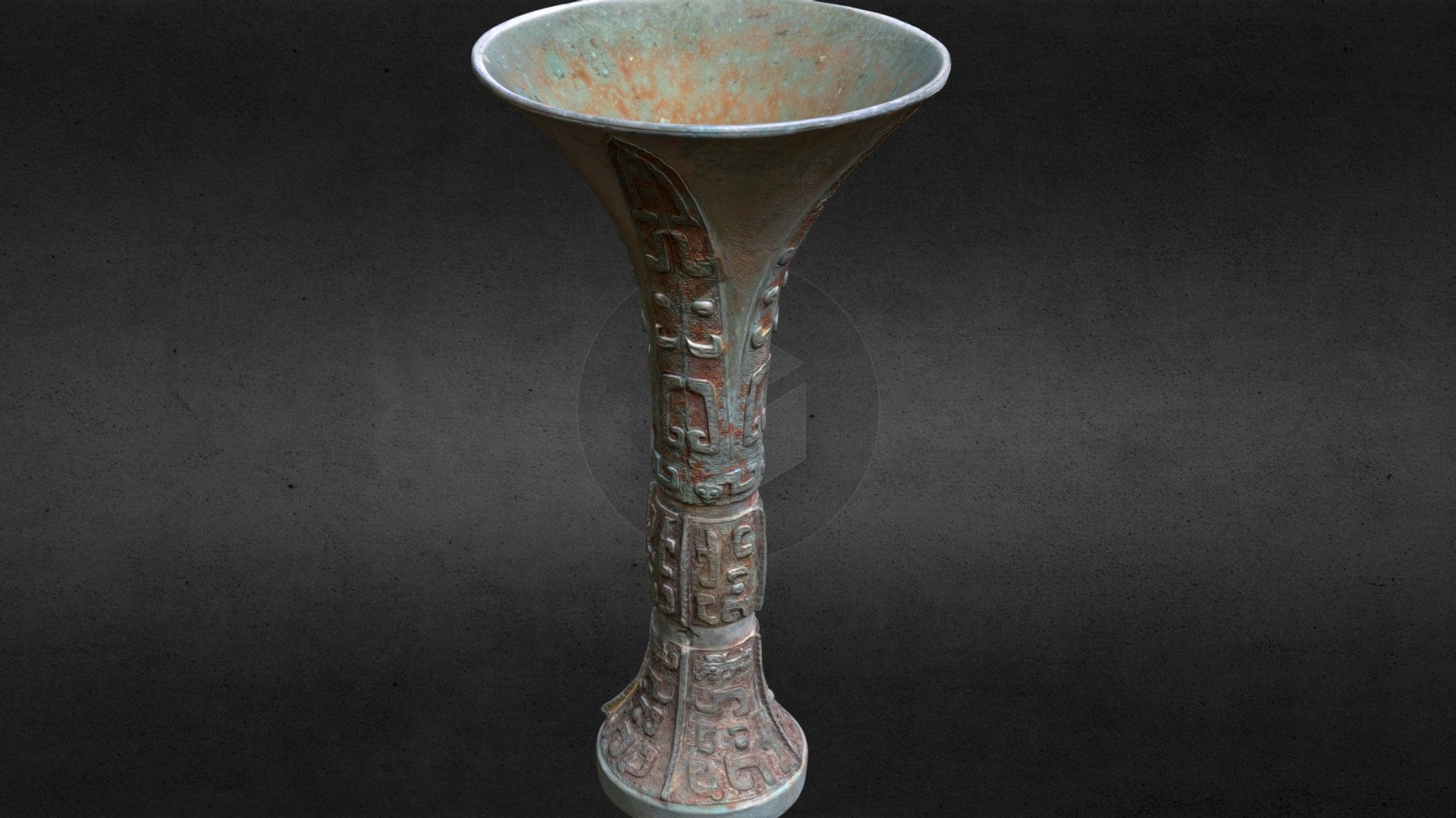 Bronzeware_JIUQI - 3D model by lvlvlvlv220204 [ff4afb4] - Sketchfab