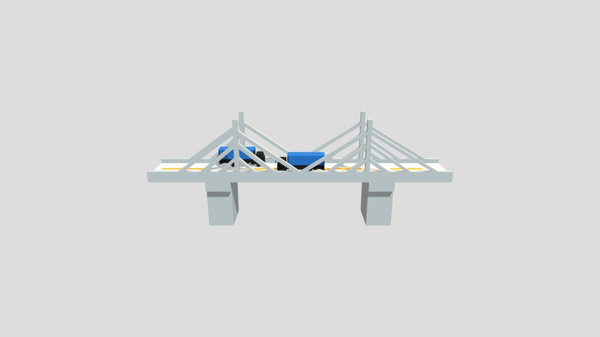 jembatan jalan - 3D model by inyourdream [ff4b2f0] - Sketchfab