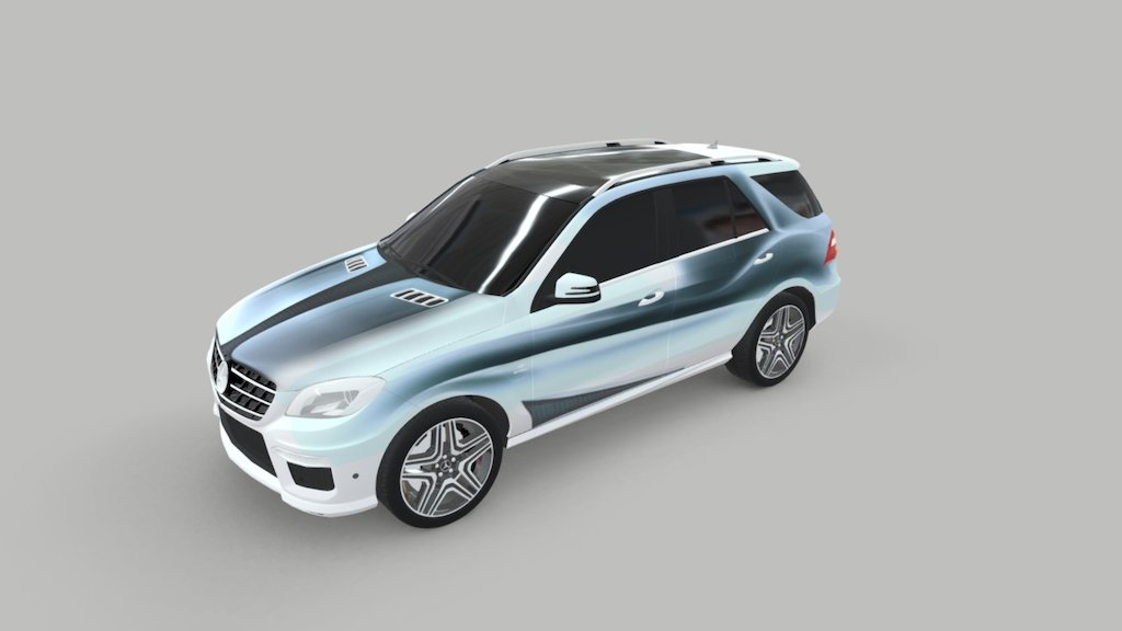Mersedes ML 03 - 3D model by Atika [ff4b374] - Sketchfab
