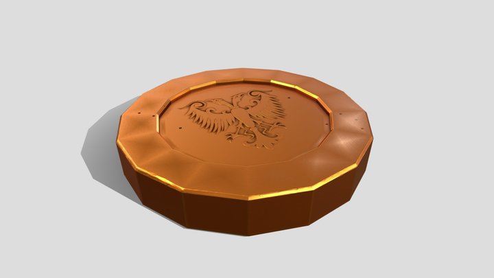 Gold-coin 3D models - Sketchfab