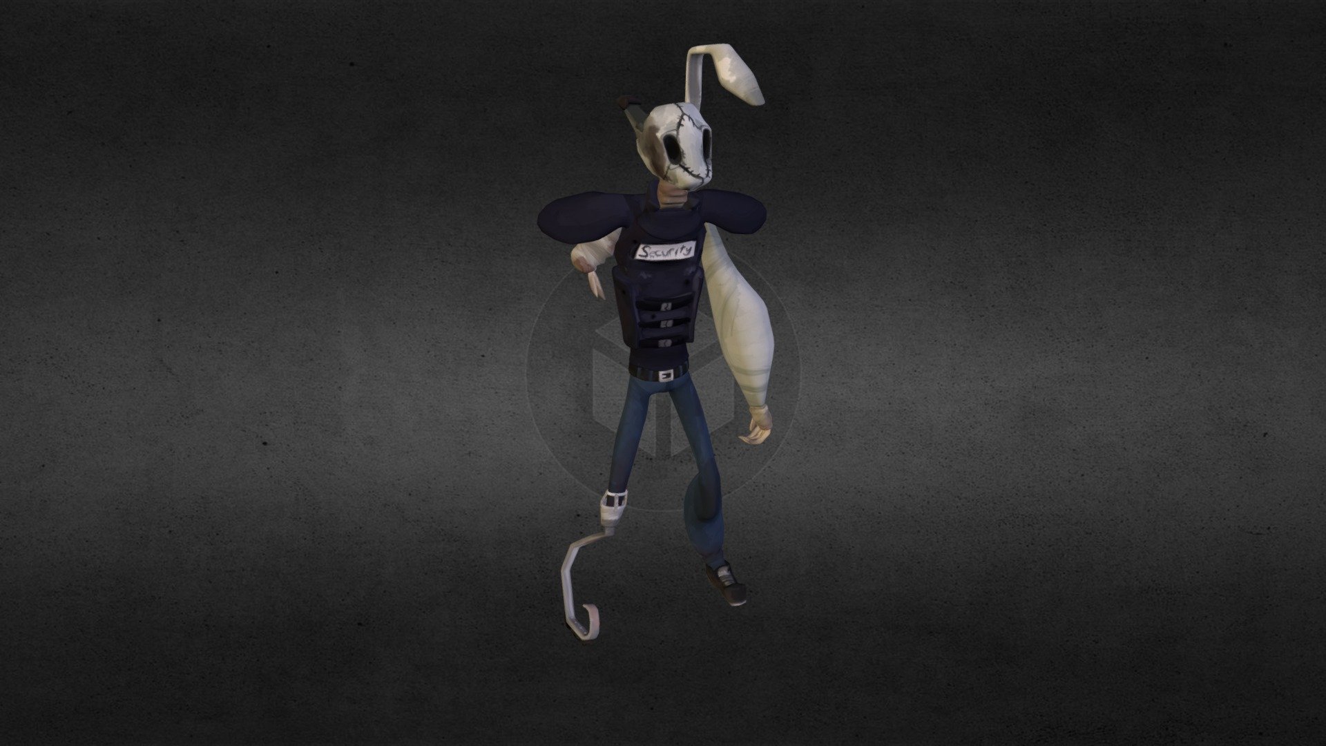 Bunny - 3D model by Cassie Dianoski (@cdianoski) [ff4c805] - Sketchfab