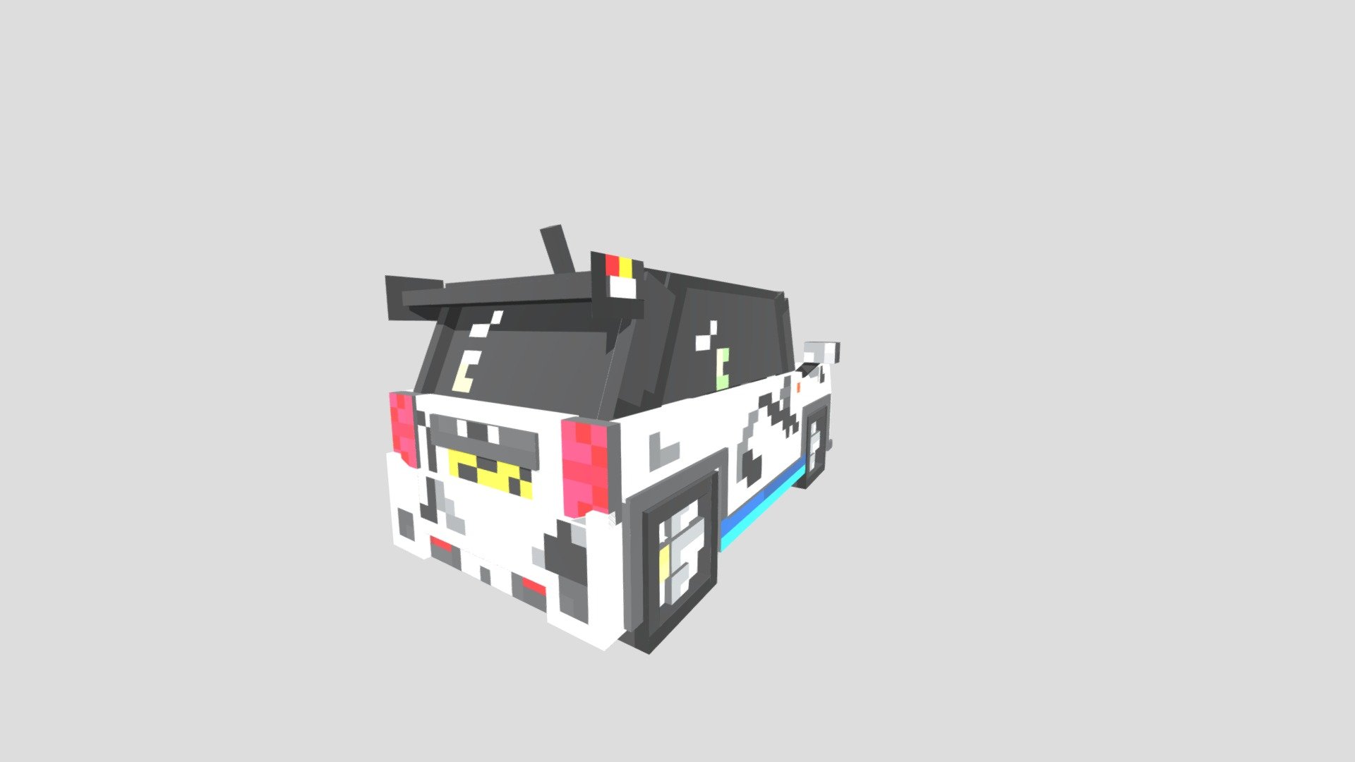 Racing Mini Cooper - 3D model by Sausage Rolls (@mstrminecraft09 ...