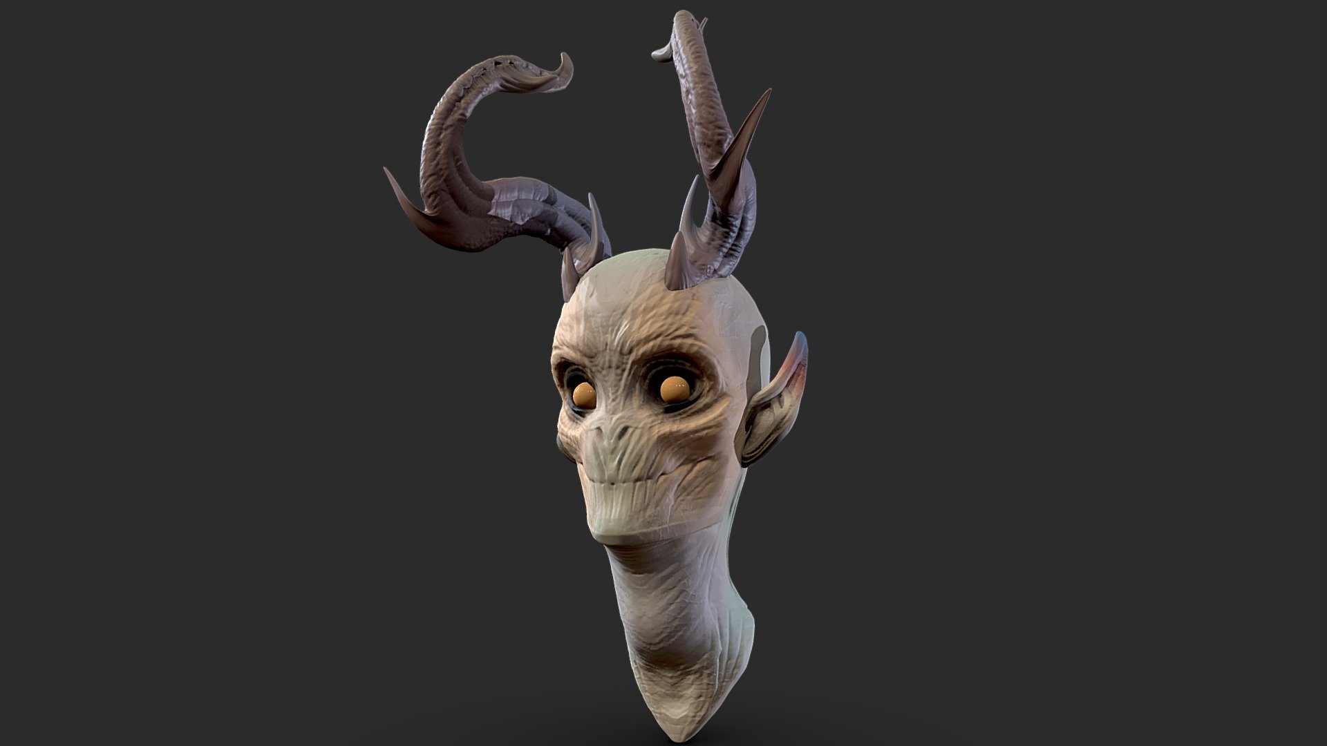 Creature Bust - Buy Royalty Free 3D model by Alexandria Maharaj ...
